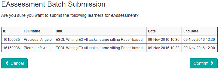External Assessments - Scheduling Learners - Gateway Qualifications