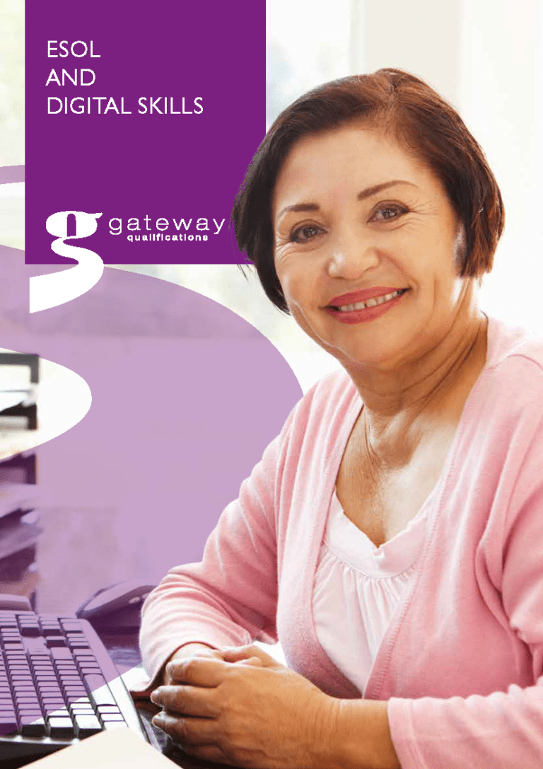 ESOL And Digital Skills Gateway Qualifications