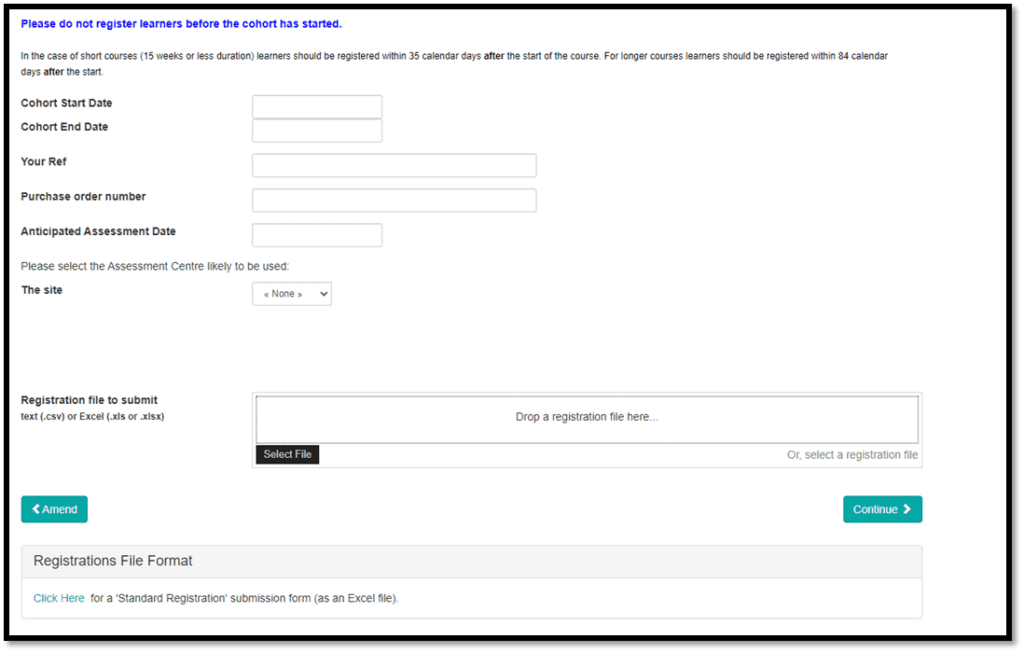 Completing, Downloading and Submitting Learner Registrations - Gateway ...