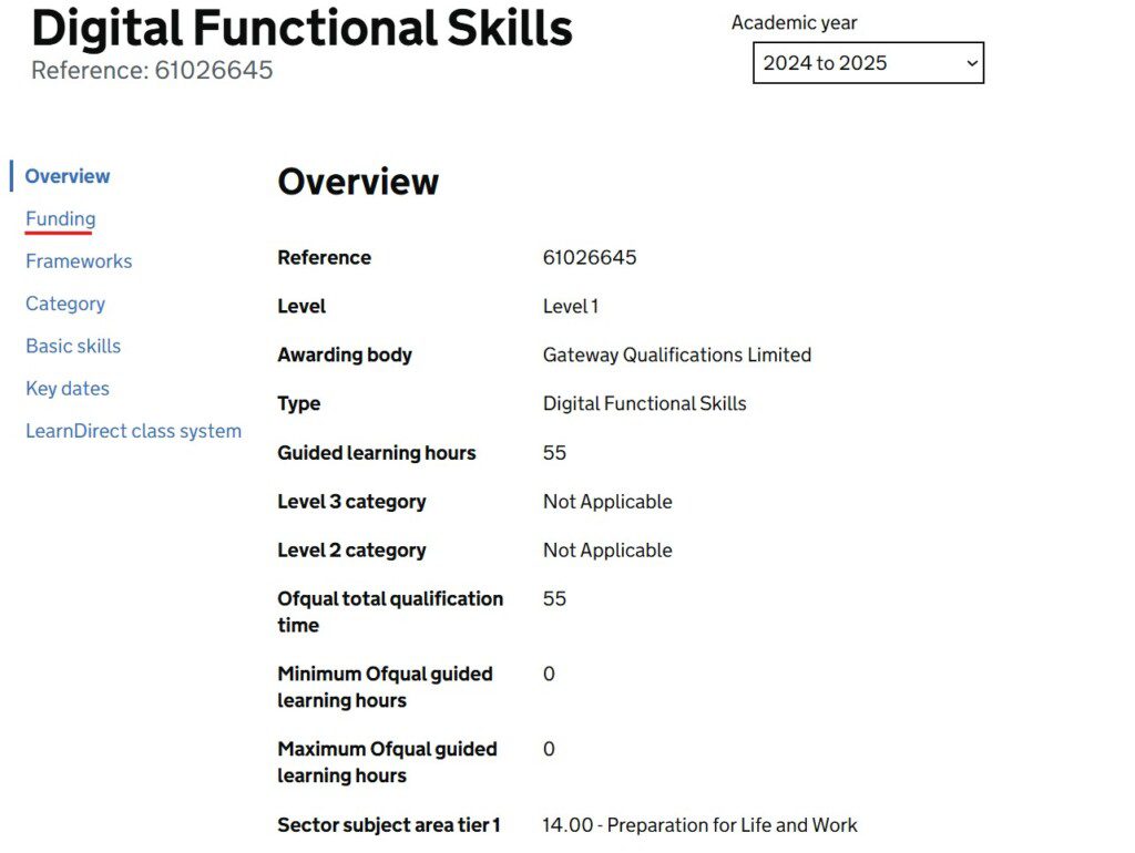 How to Use: Find a Learning Aim - Gateway Qualifications