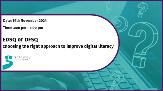 Events from 21st November – 12th November – Gateway Qualifications